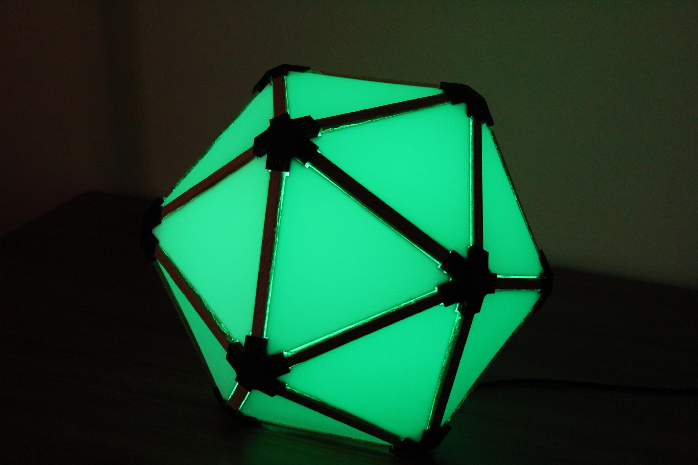 RGB Icosahedron Mood Lamp : 9 Steps (with Pictures) - Instructables