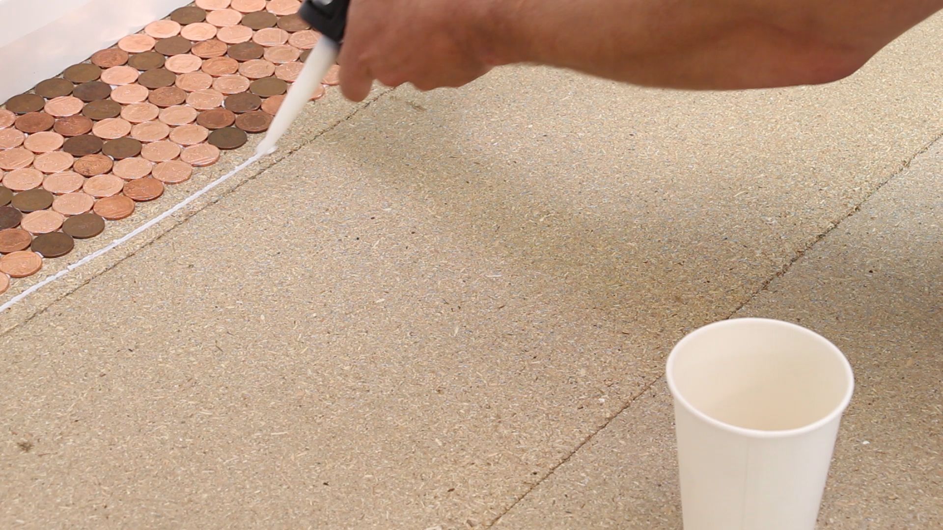 Resin Penny Floor Project! : 7 Steps (with Pictures) - Instructables