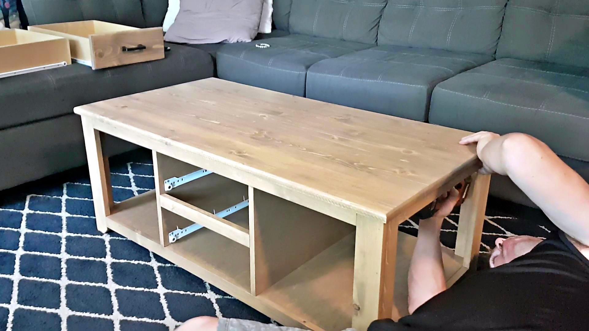 DIY Coffee Table With Storage : 9 Steps (with Pictures) - Instructables