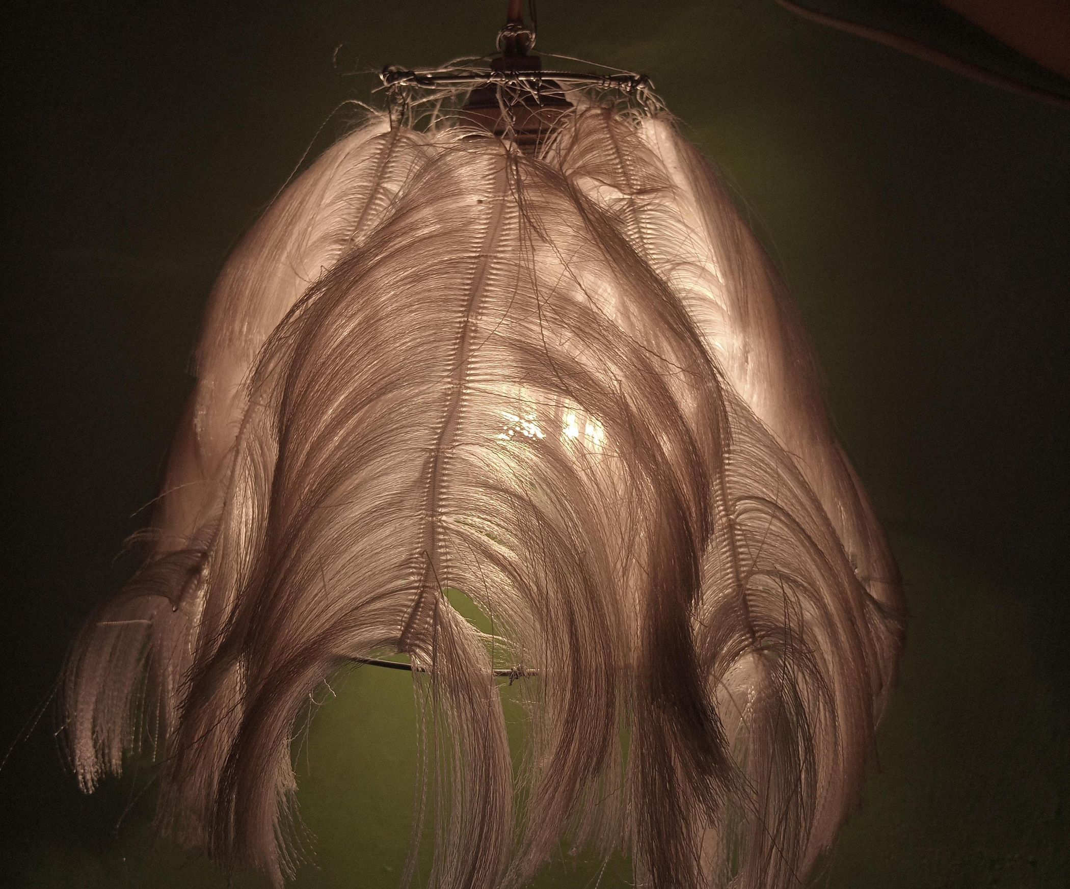 Hanging Feather Lamp. : 7 Steps (with Pictures) - Instructables