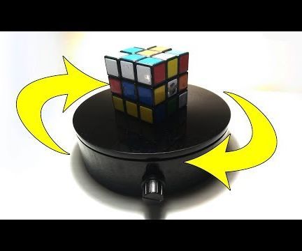 Awesome Easy Turntable to Show Off Your Projects : 5 Steps - Instructables
