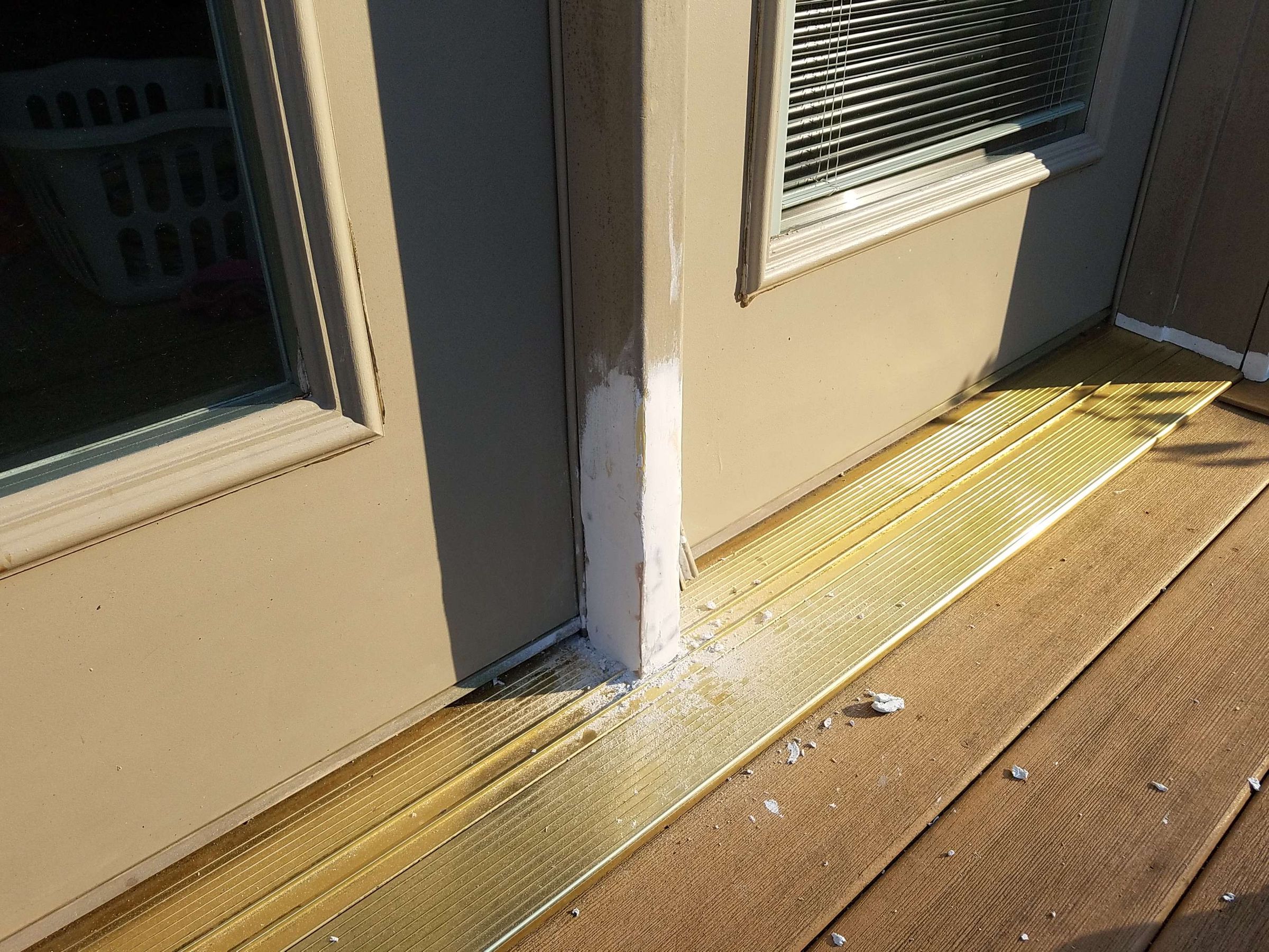Rotten Patio Door Support Repair Project : 6 Steps (with Pictures ...