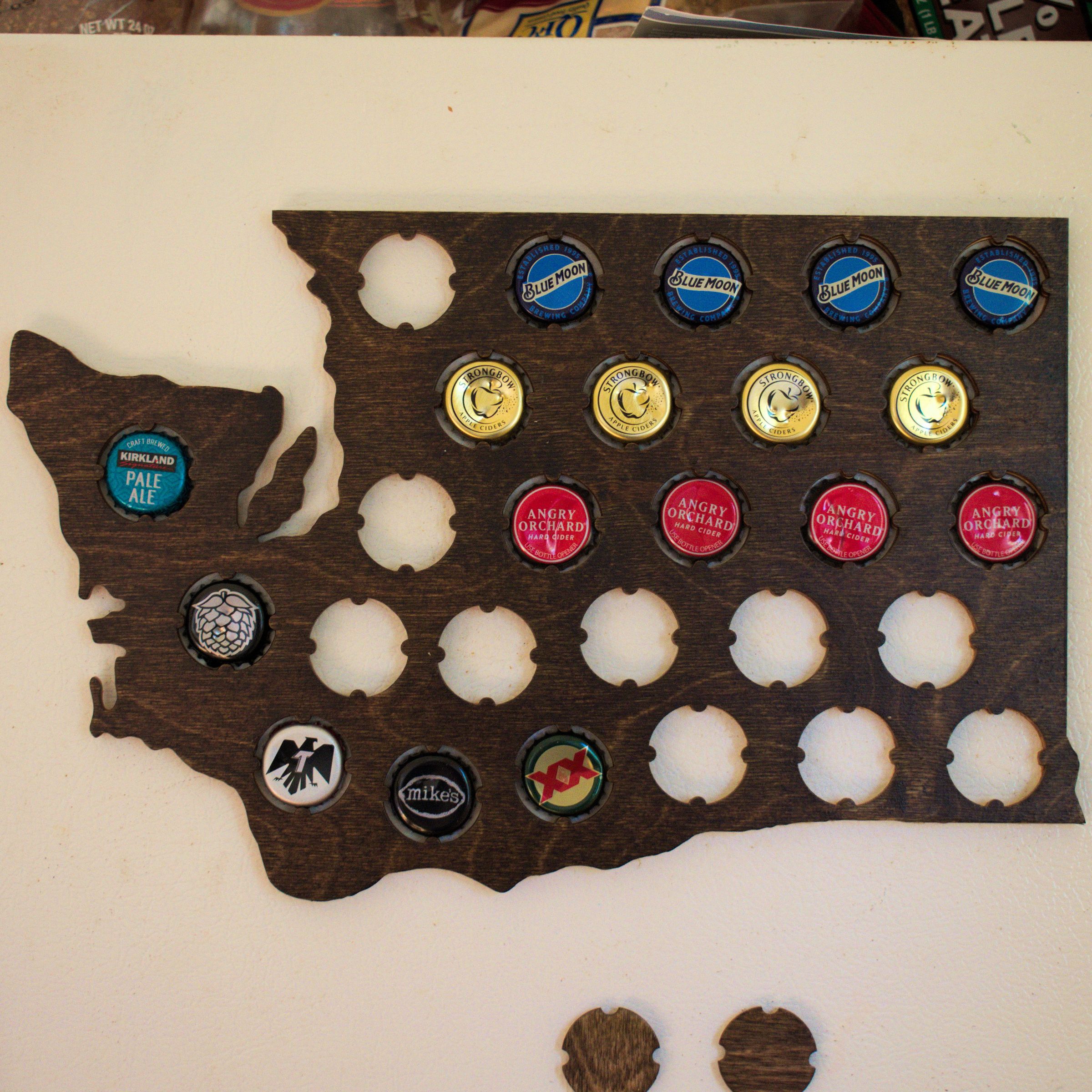 Beer Cap Map : 4 Steps (with Pictures) - Instructables