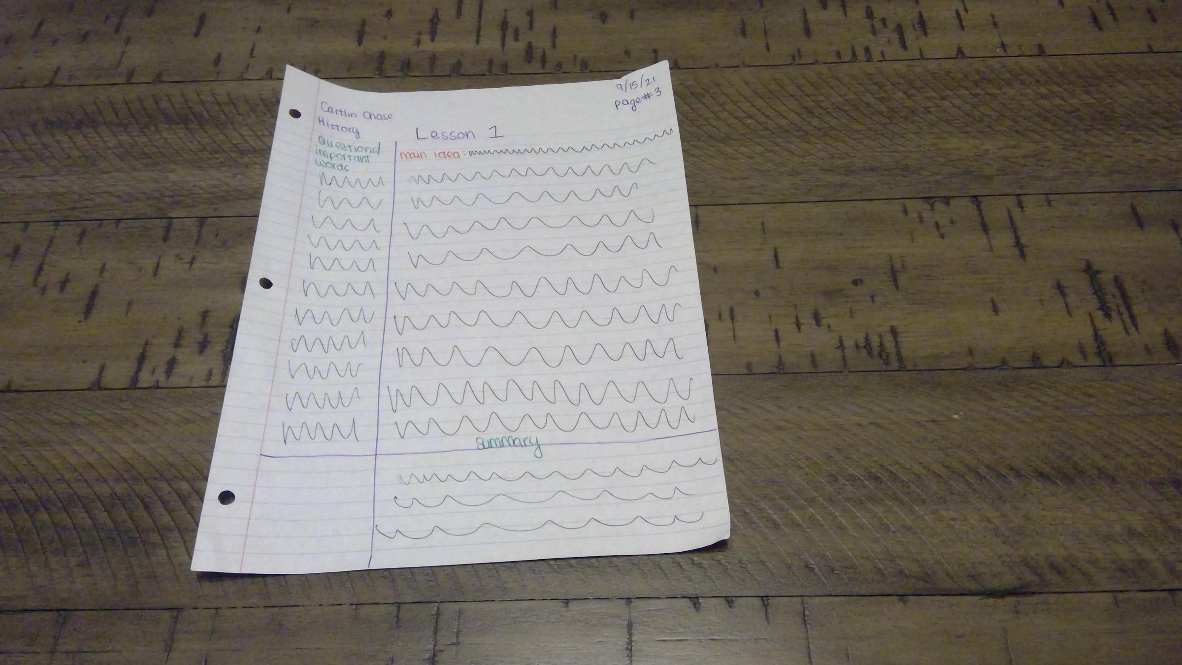 How to Take Cornell Notes : 11 Steps - Instructables