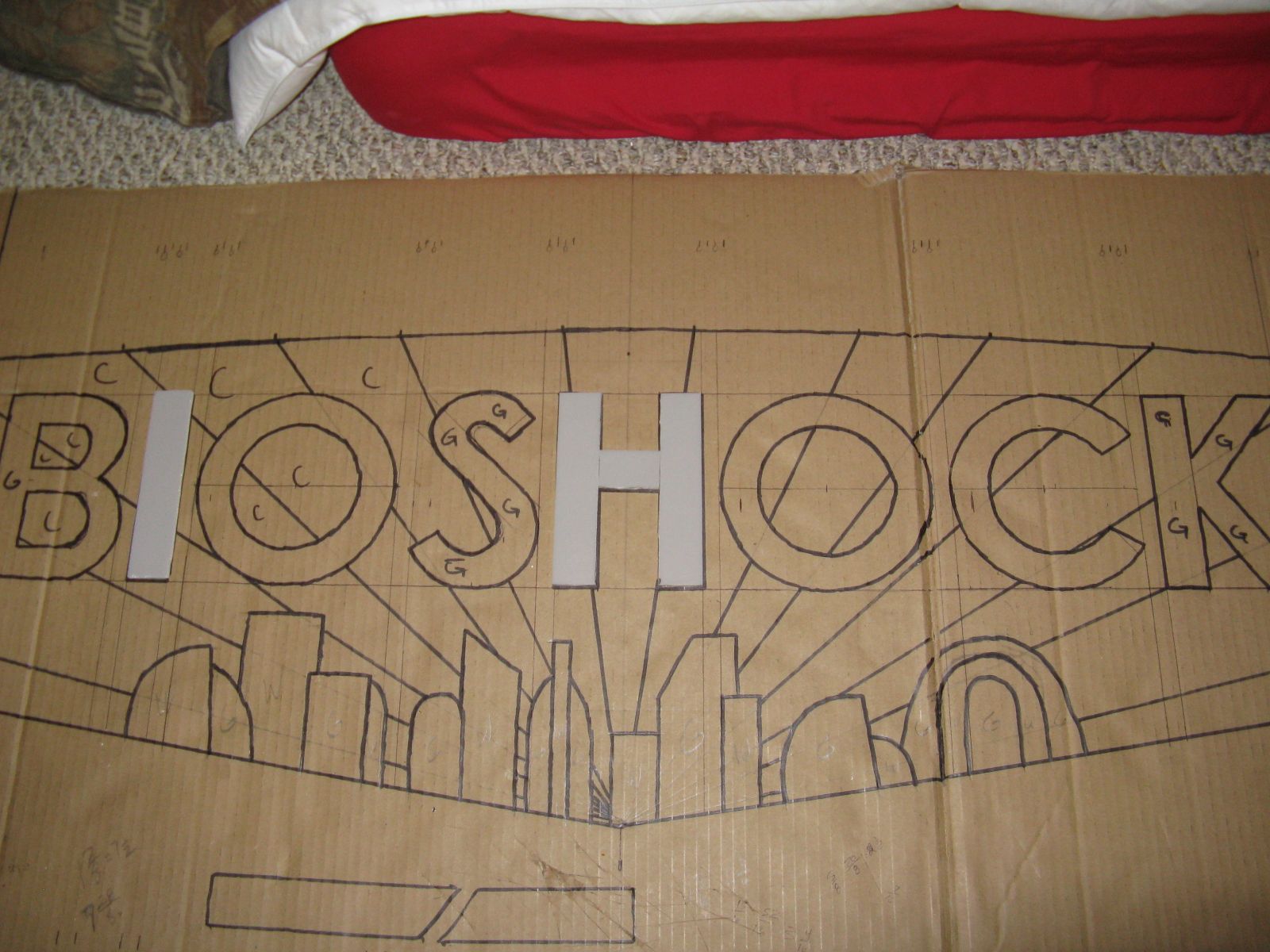 Bioshock Stained Glass Logo : 13 Steps (with Pictures) - Instructables