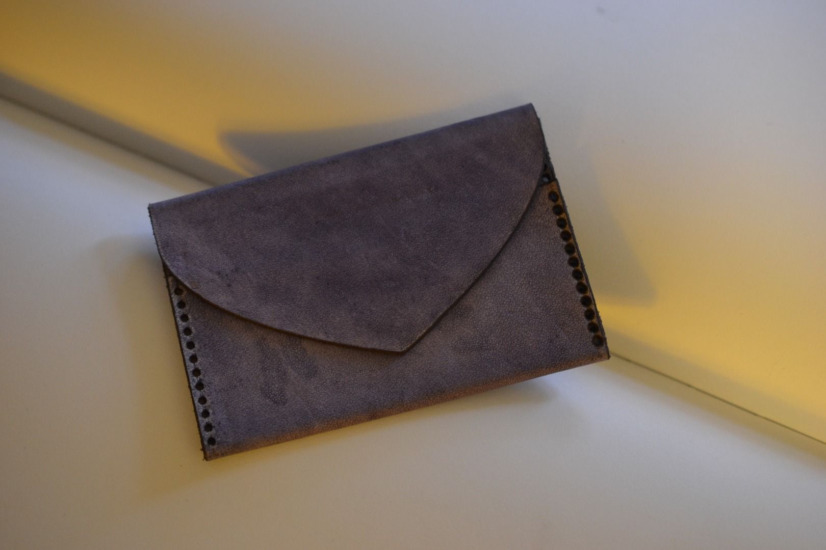 Leather Envelope-shaped Wallet : 4 Steps - Instructables