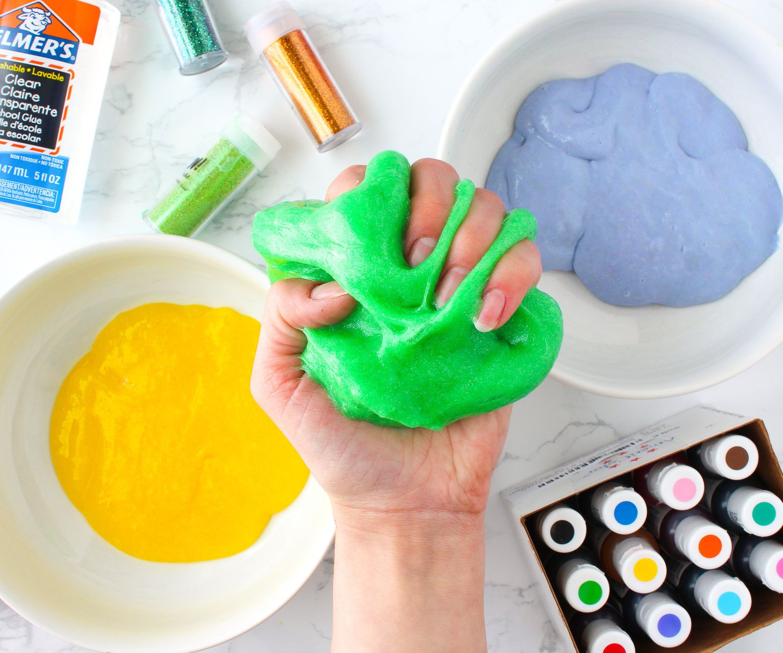 How to Make Slime Without Borax + Lesson Plan : 9 Steps (with Pictures ...