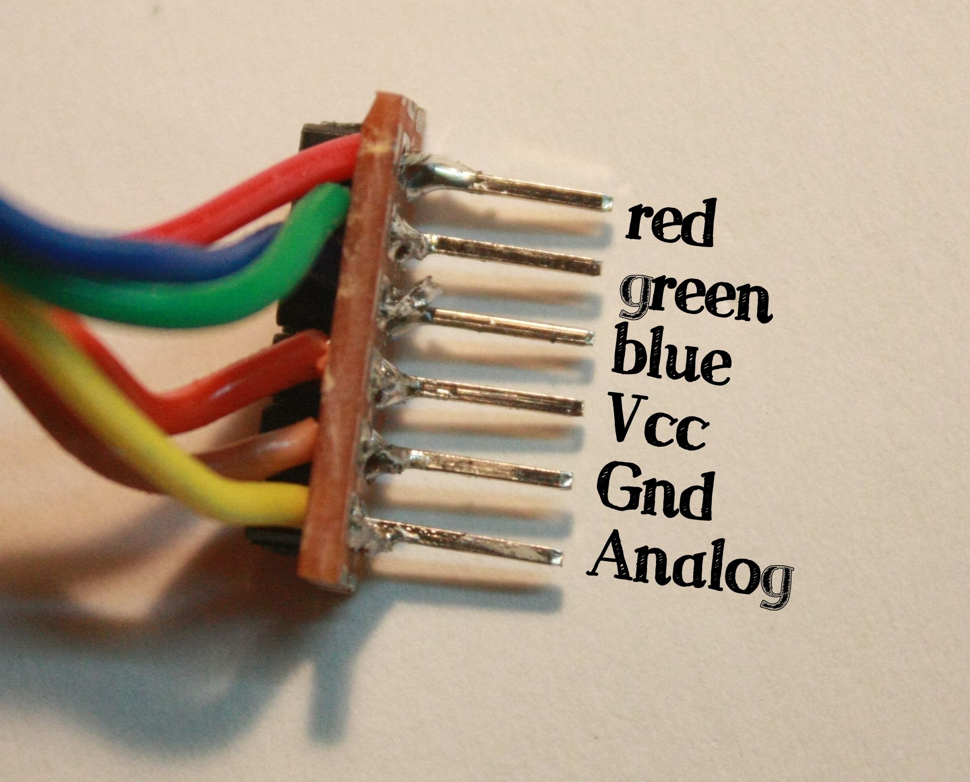 Your Own Color Sensor Using LEDs : 8 Steps (with Pictures) - Instructables