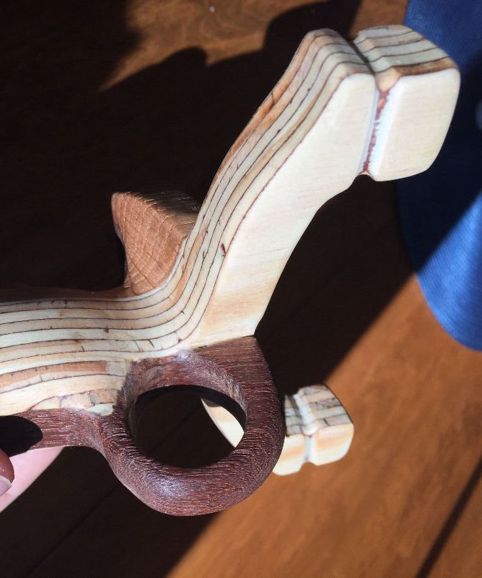 Powerful Laminated Wood Slingshot : 12 Steps (with Pictures ...