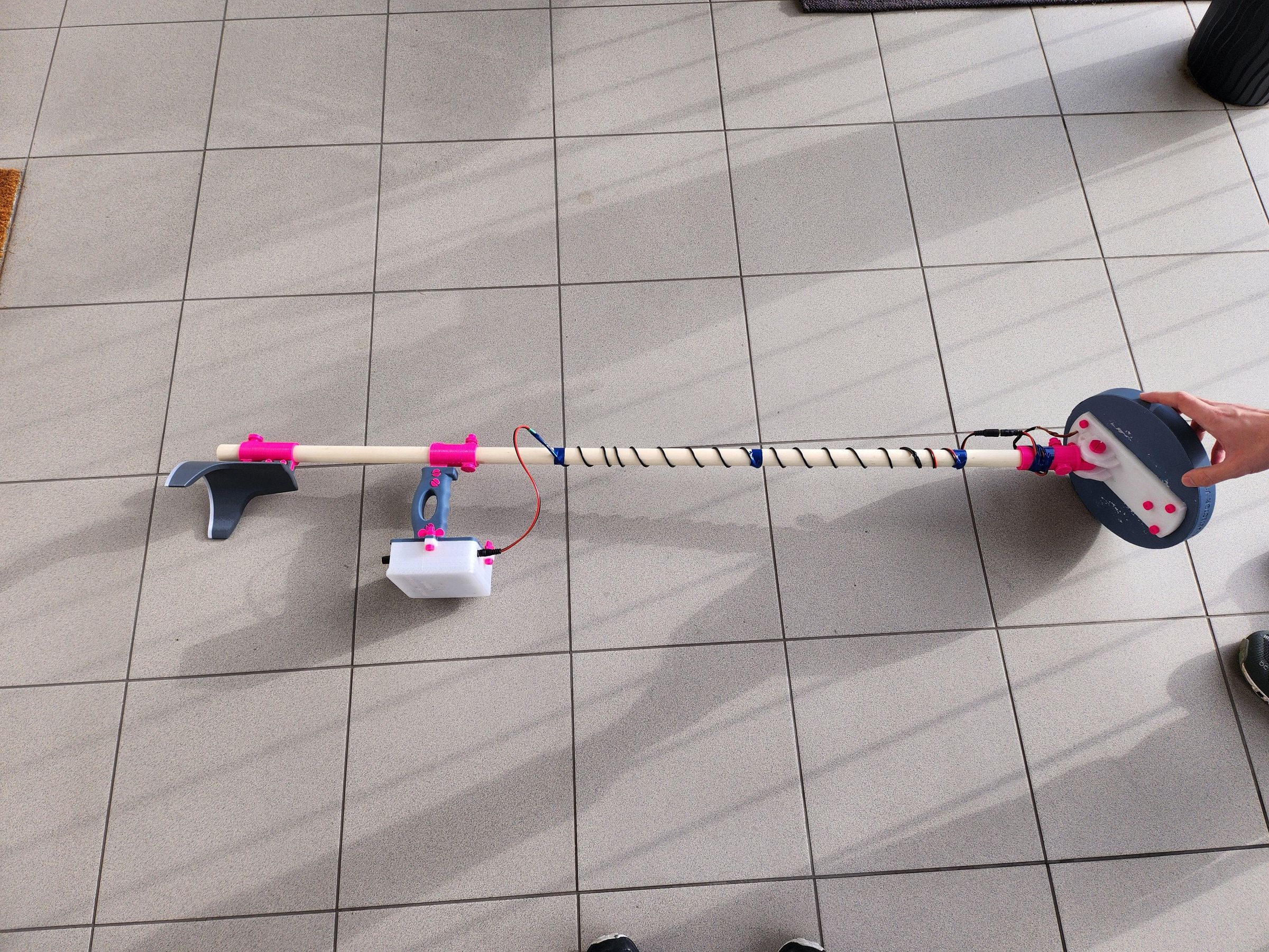 DIY Pirate Metal Detector | Almost Fully 3d Printable : 13 Steps (with ...