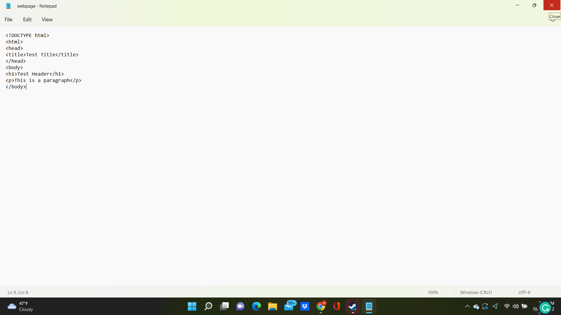 How to Create a Website With HTML : 17 Steps - Instructables