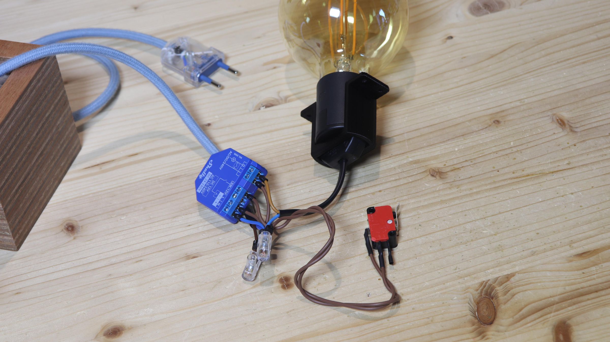 Plywood Lamp With Hidden Switch and APP Control : 12 Steps (with ...