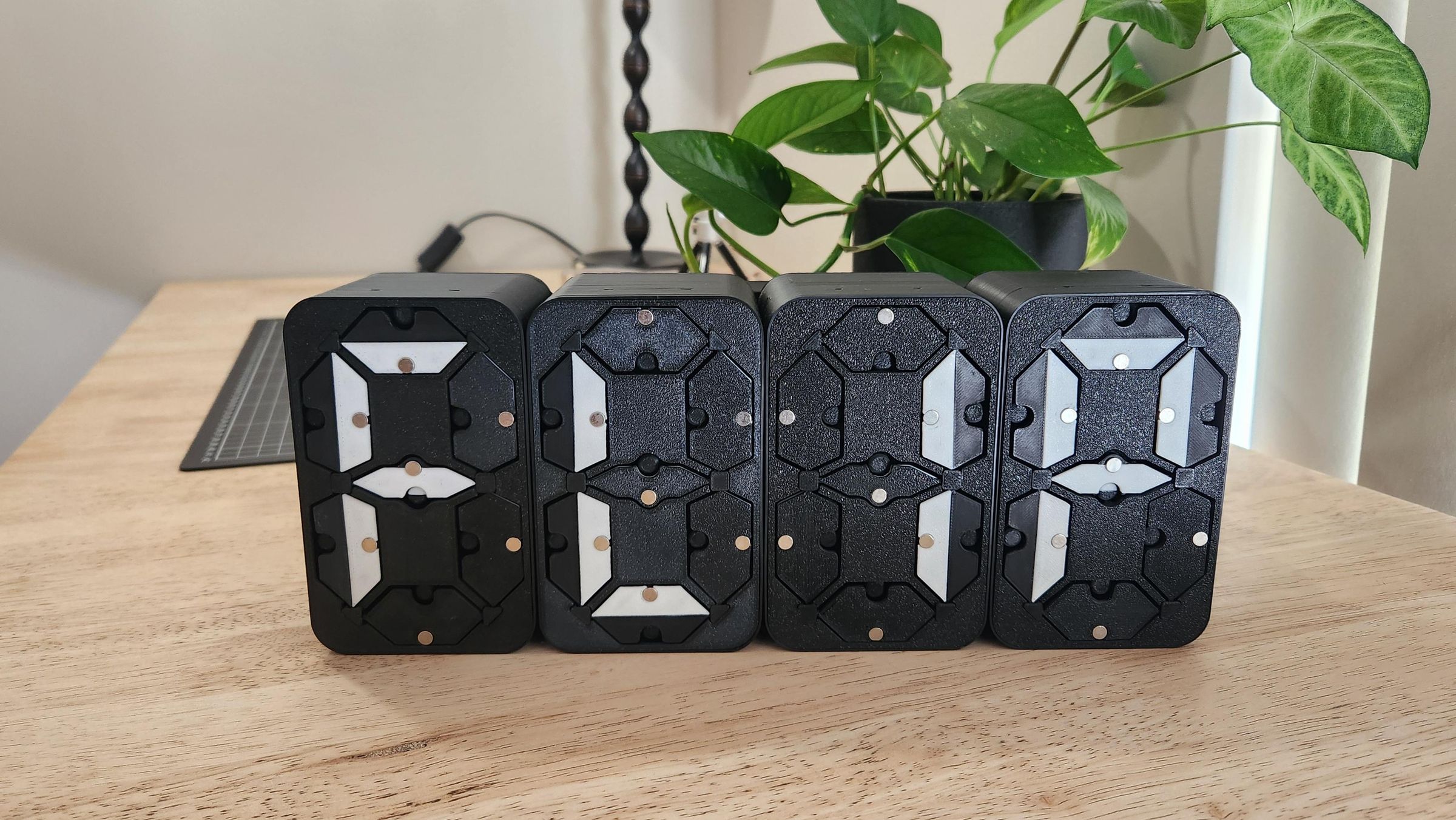3D Printed Electromechanical 7-Segment Display : 34 Steps (with ...