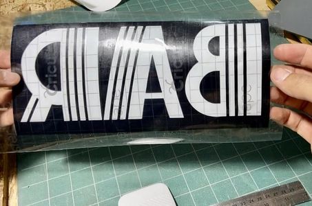 Using a Cricut Vinyl Mask to Help Glue Chipping : 6 Steps (with ...