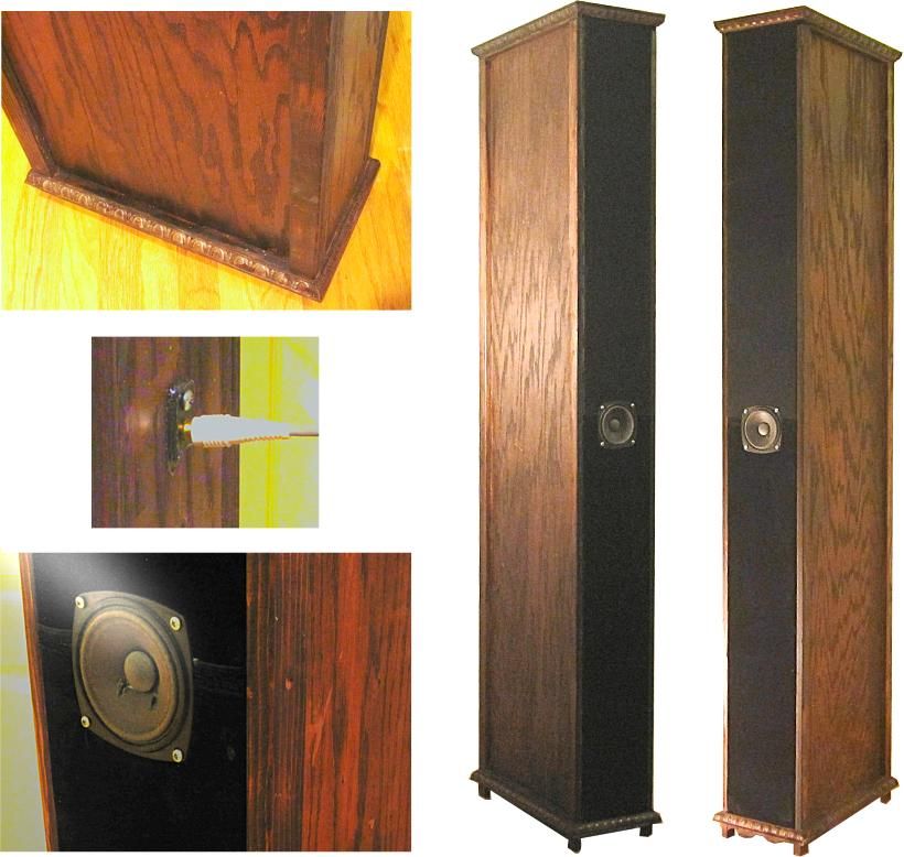 Folded-horn High Accuracy Full-range Speaker System : 4 Steps (with ...