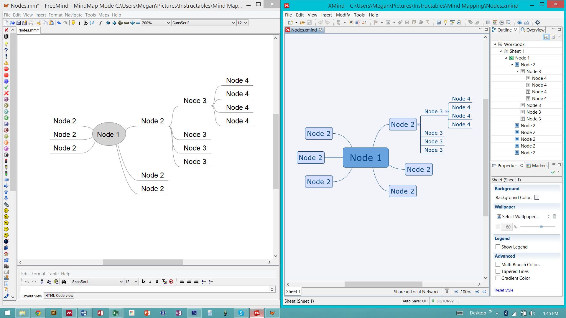 Mind Mapping Software for Visual Organization : 8 Steps (with Pictures ...