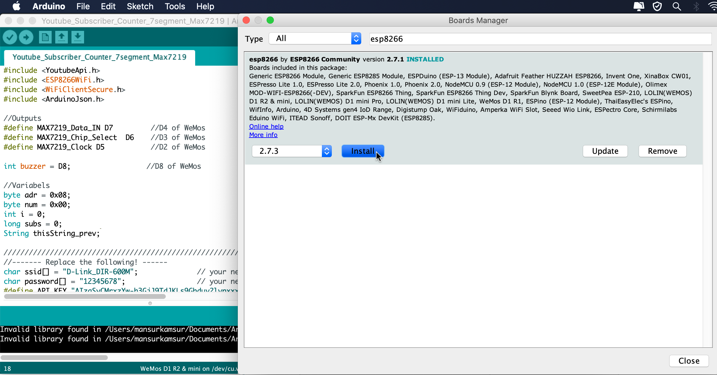 DIY Youtube Play Button Subscriber Counter - PCBWAY : 11 Steps (with ...