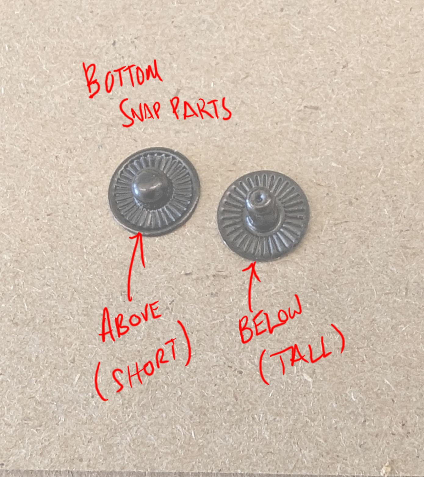 Creating a Snap Closure for a Simple Sketchbook Journal Etc. : 11 Steps ...