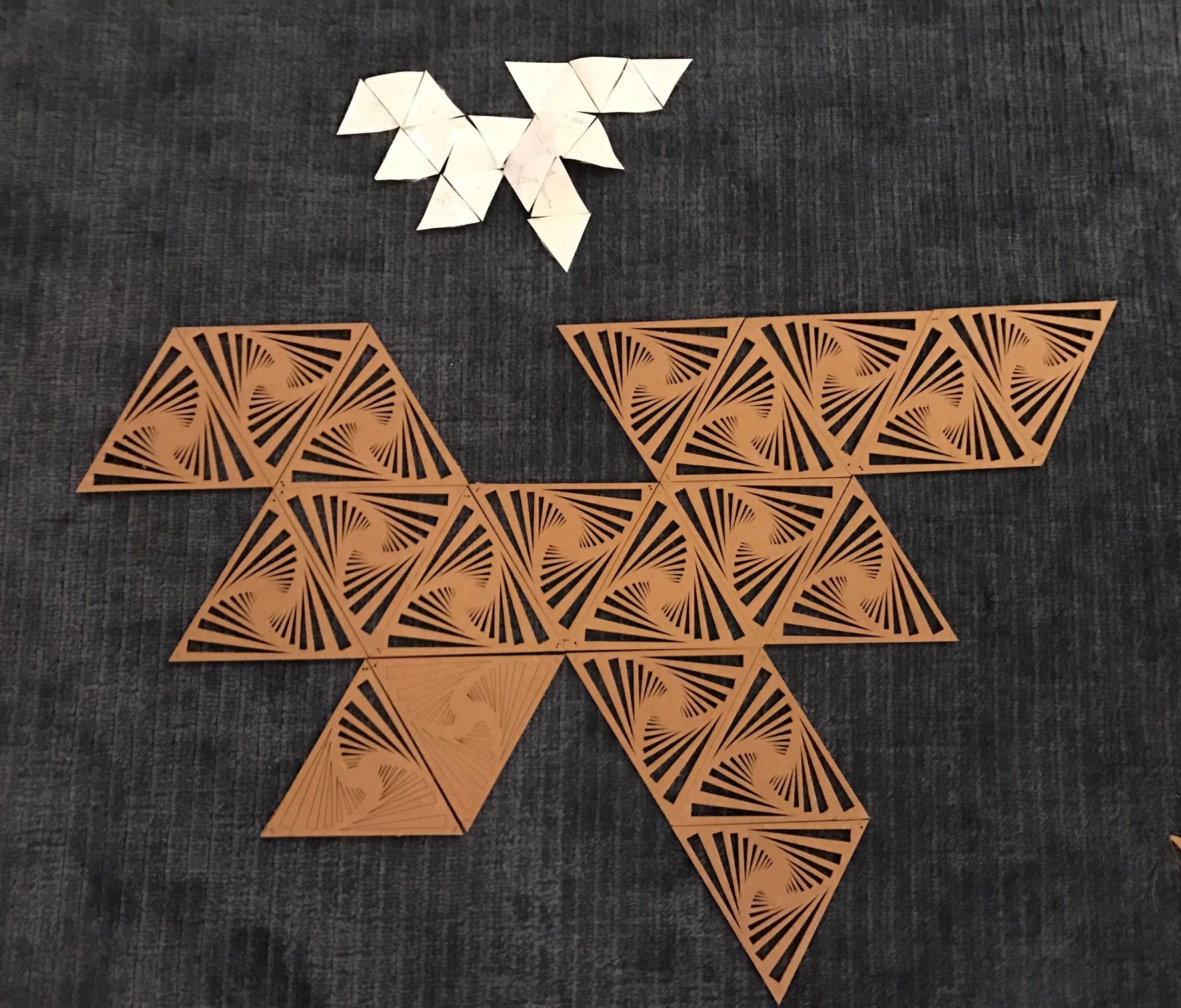 Icosahedron Laser Cut Geometric Modular Lamp - Instructables