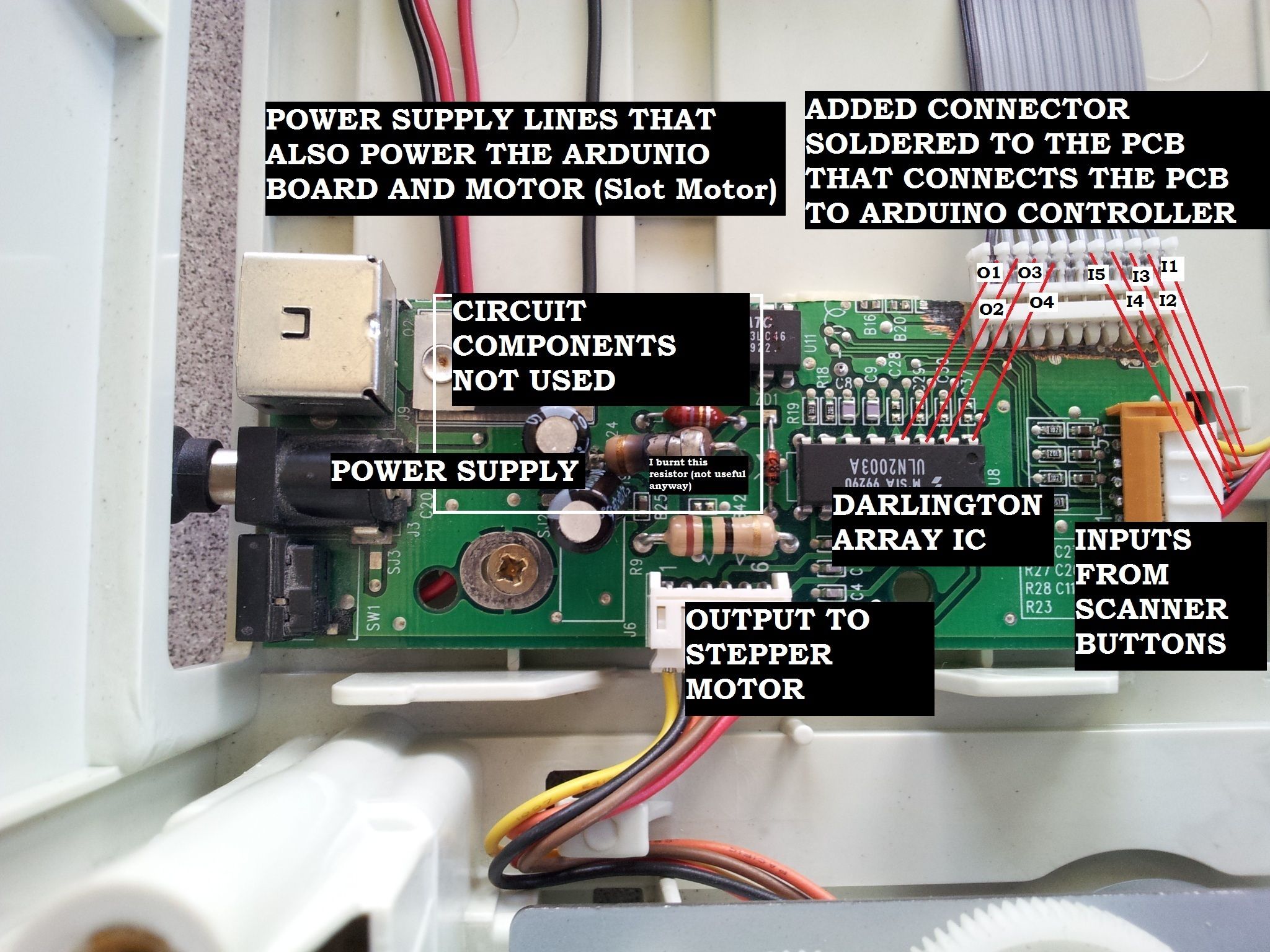 Re-purposing an Old Scanner Into a Tabletop Saw : 6 Steps (with ...