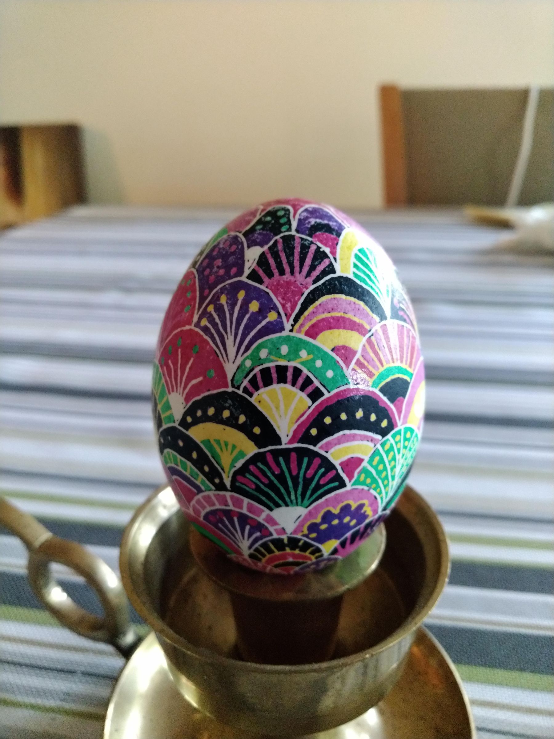Pysanky Egg Design Art