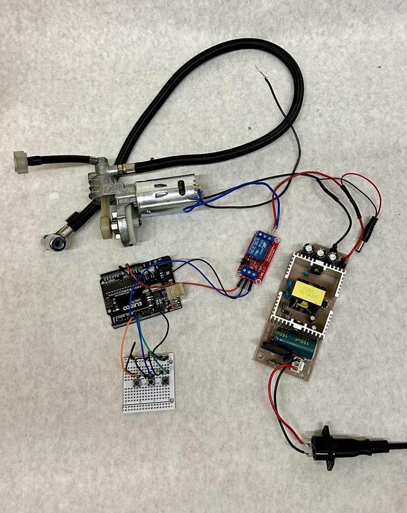 12 Volt Air Pump Controlled By Arduino Uno 5 Steps Instructables