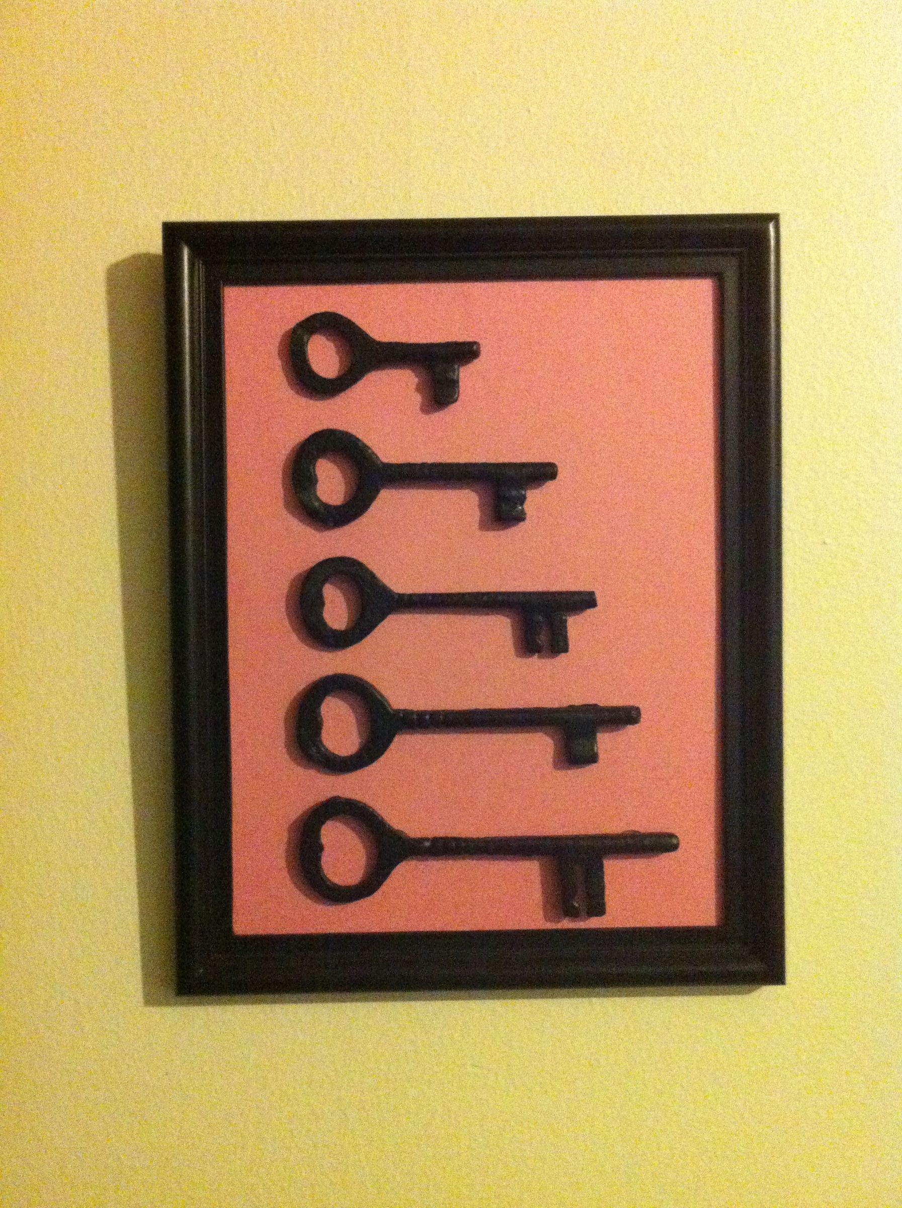 Framed Keys : 5 Steps - Instructables
