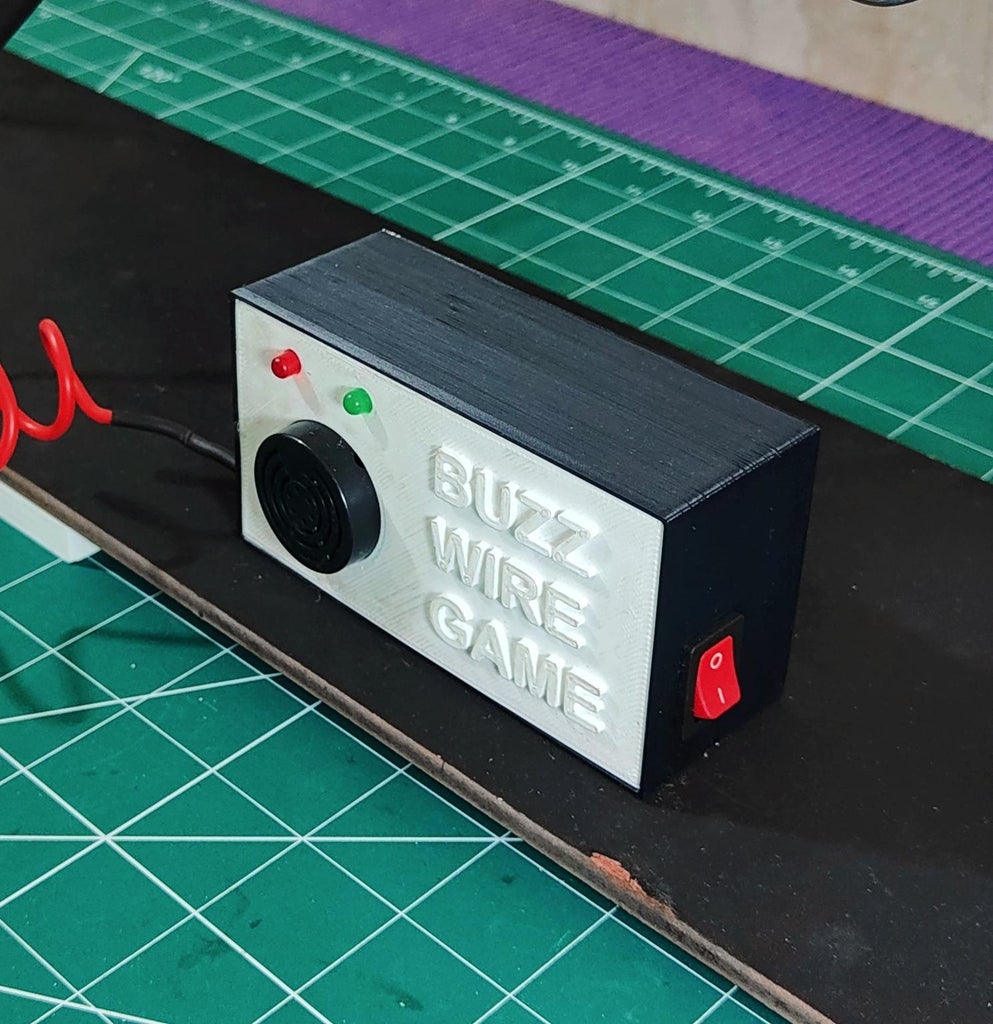 Diy Arduino Controlled Buzz Wire Game 19 Steps With Pictures Instructables
