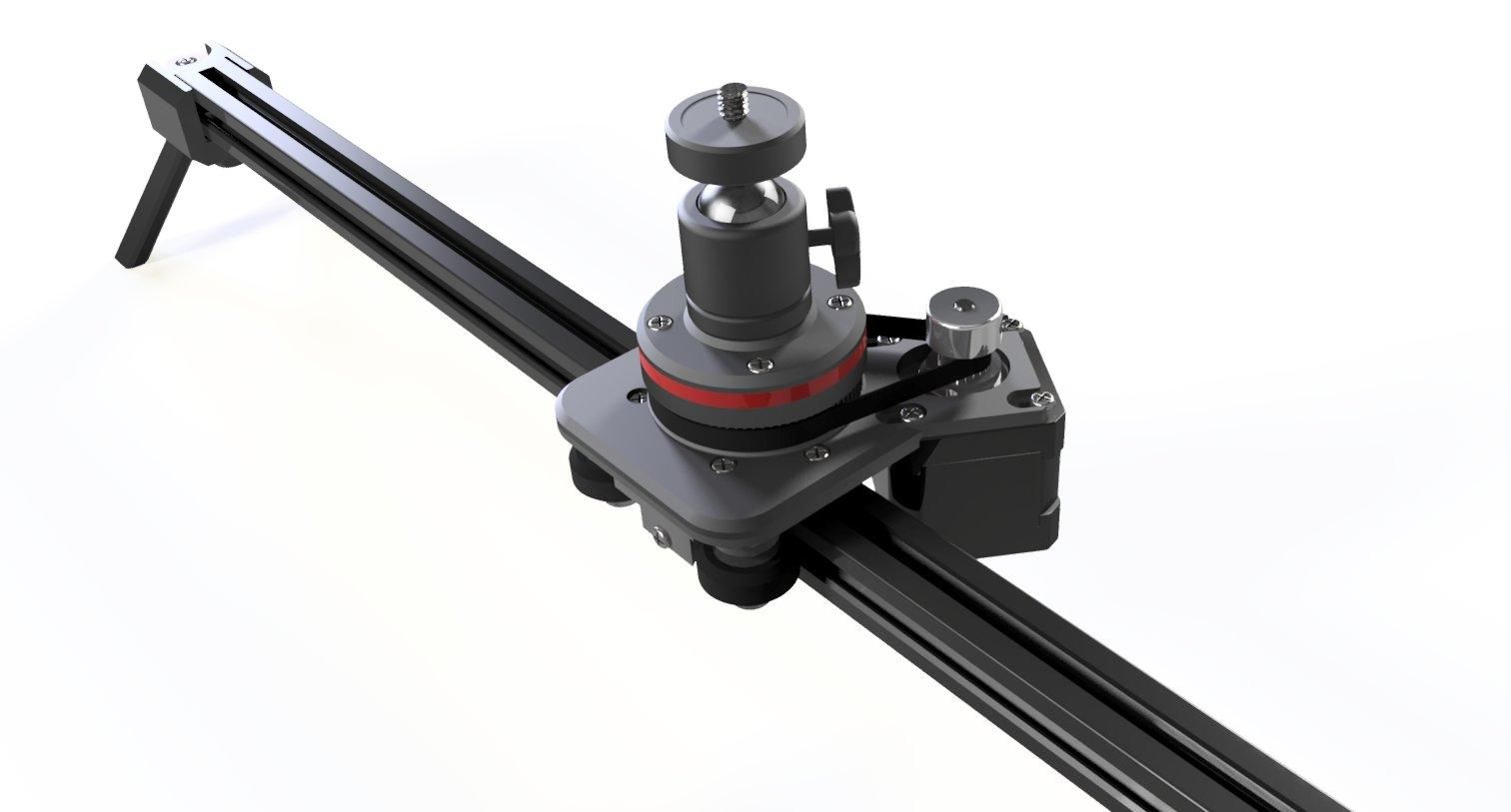 MOTORIZED CAMERA SLIDER With TRACKING SYSTEM (3D Printed) : 7 Steps ...