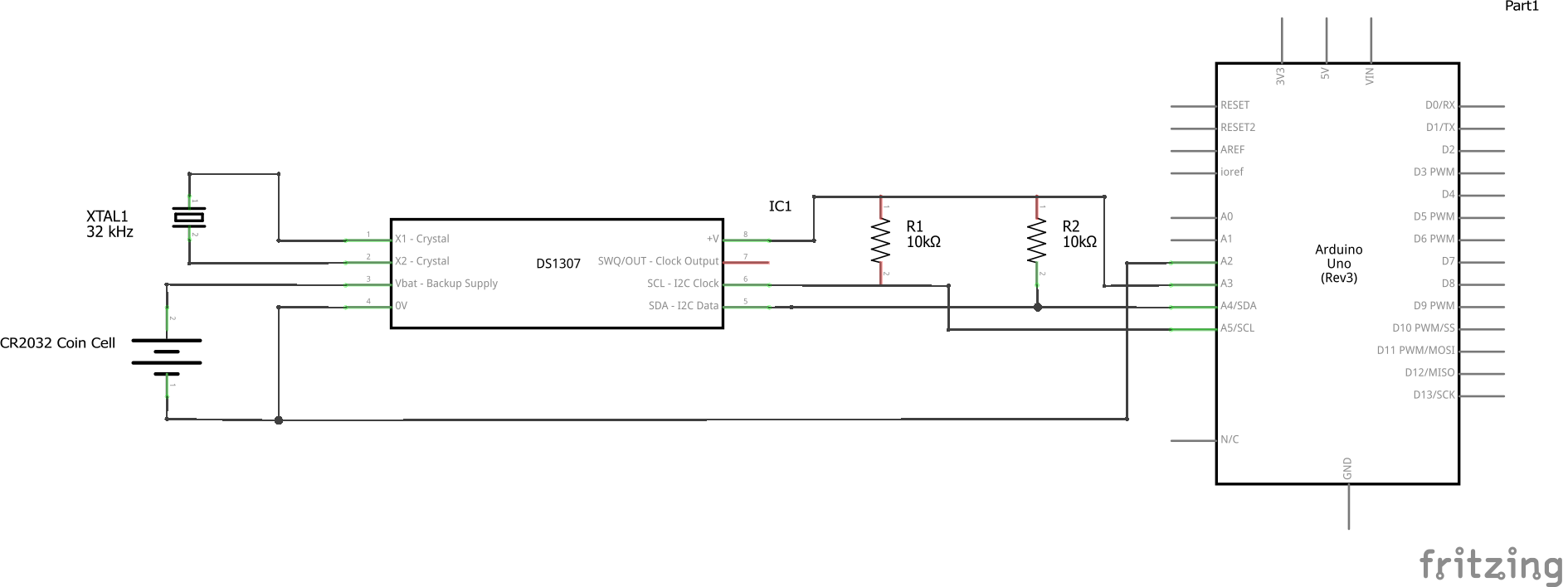 Arduino Real Time Clock (DS1307) : 7 Steps - Instructables