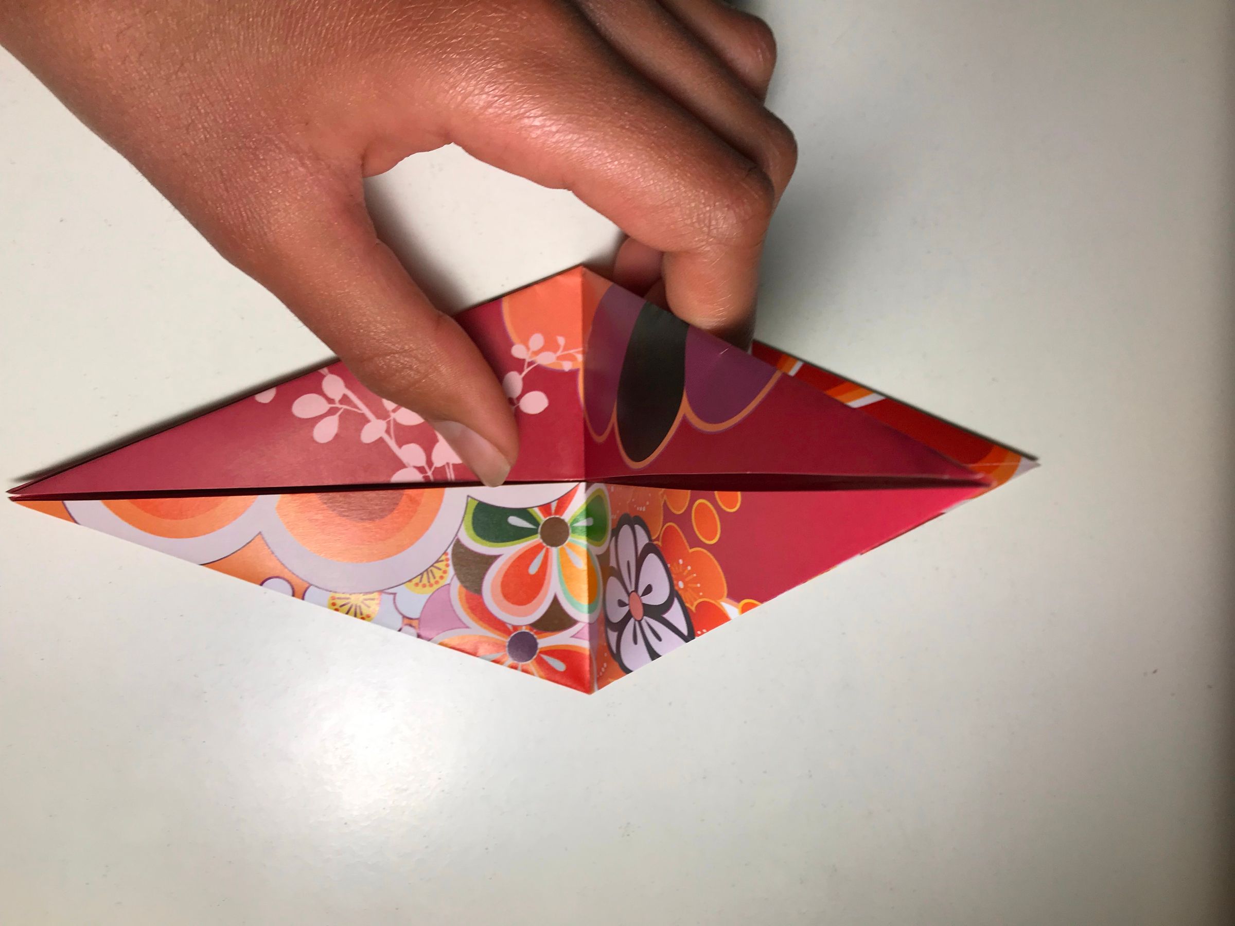 Simple Origami Oni Face : 7 Steps - Instructables