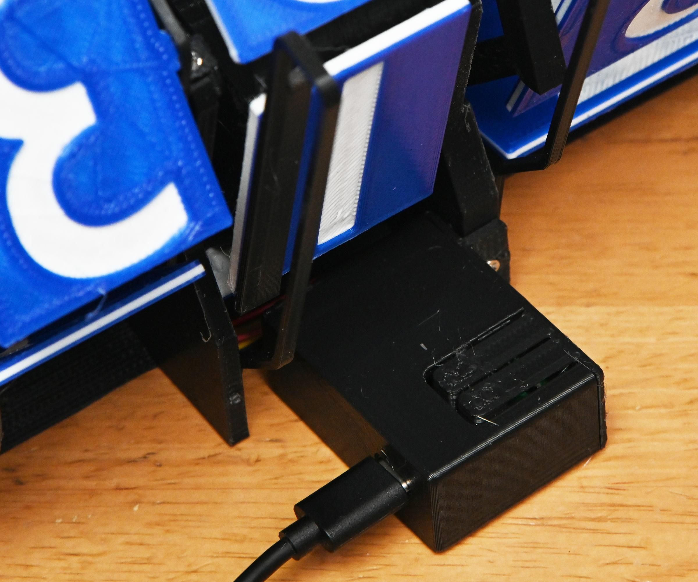 Non-Split Flap Digital Clock : 7 Steps (with Pictures) - Instructables