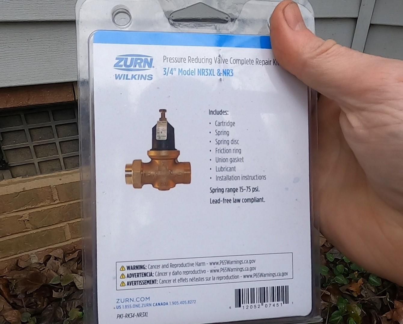 Water Pressure Regulator Valve Rebuild : 9 Steps (with Pictures ...