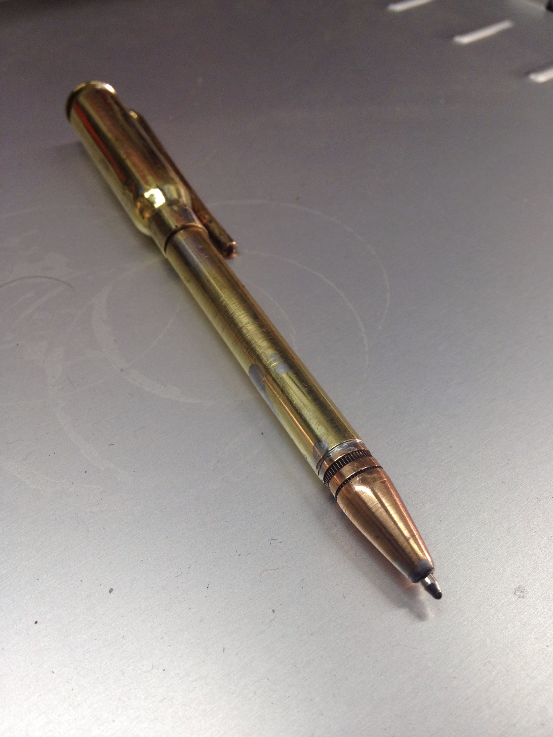 Handmade Bullet Pen : 5 Steps - Instructables