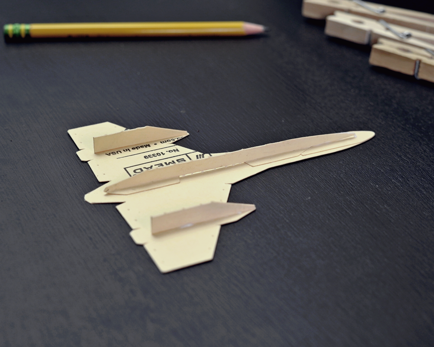 Card Stock Spy Plane Glider : 7 Steps (with Pictures) - Instructables