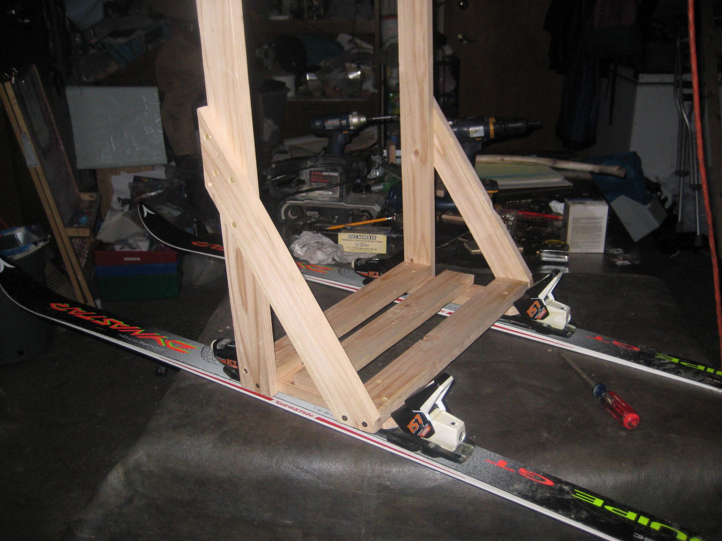 Kicksled Attachment for Downhill Skis : 3 Steps (with Pictures ...