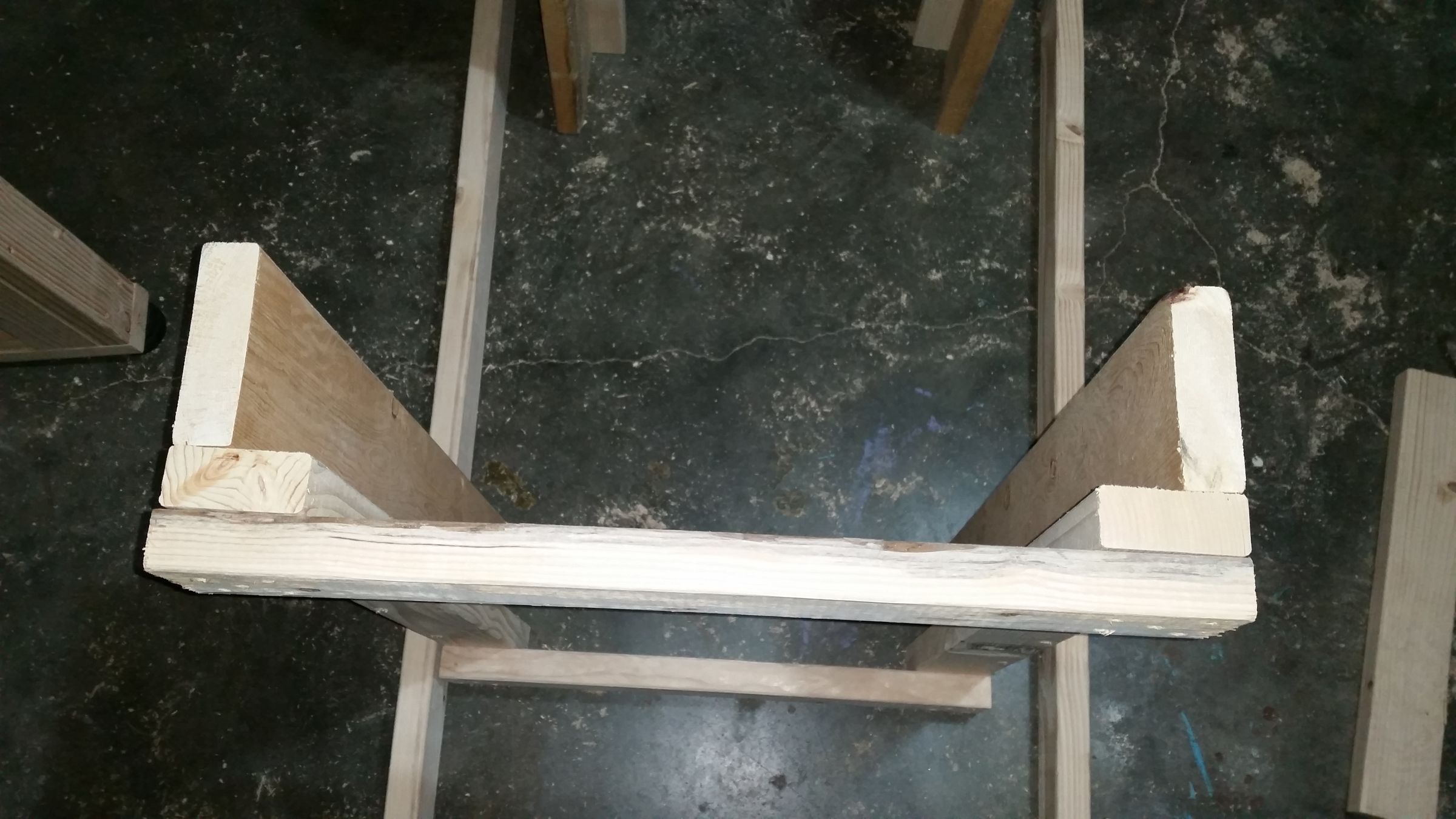 2x4 Work Bench With Nested Rolling Assembly Table : 10 Steps (with ...