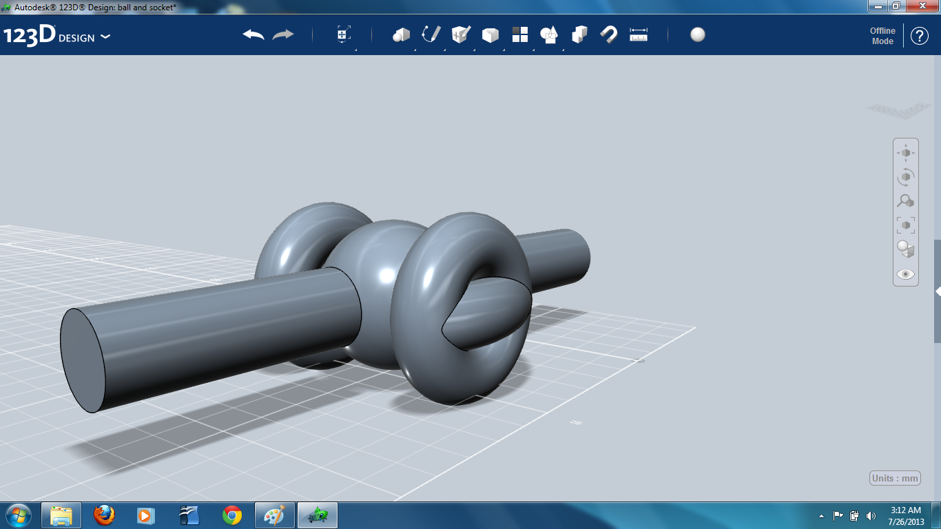 3D Printed Modular Ball-and-Socket Joints : 4 Steps (with Pictures ...