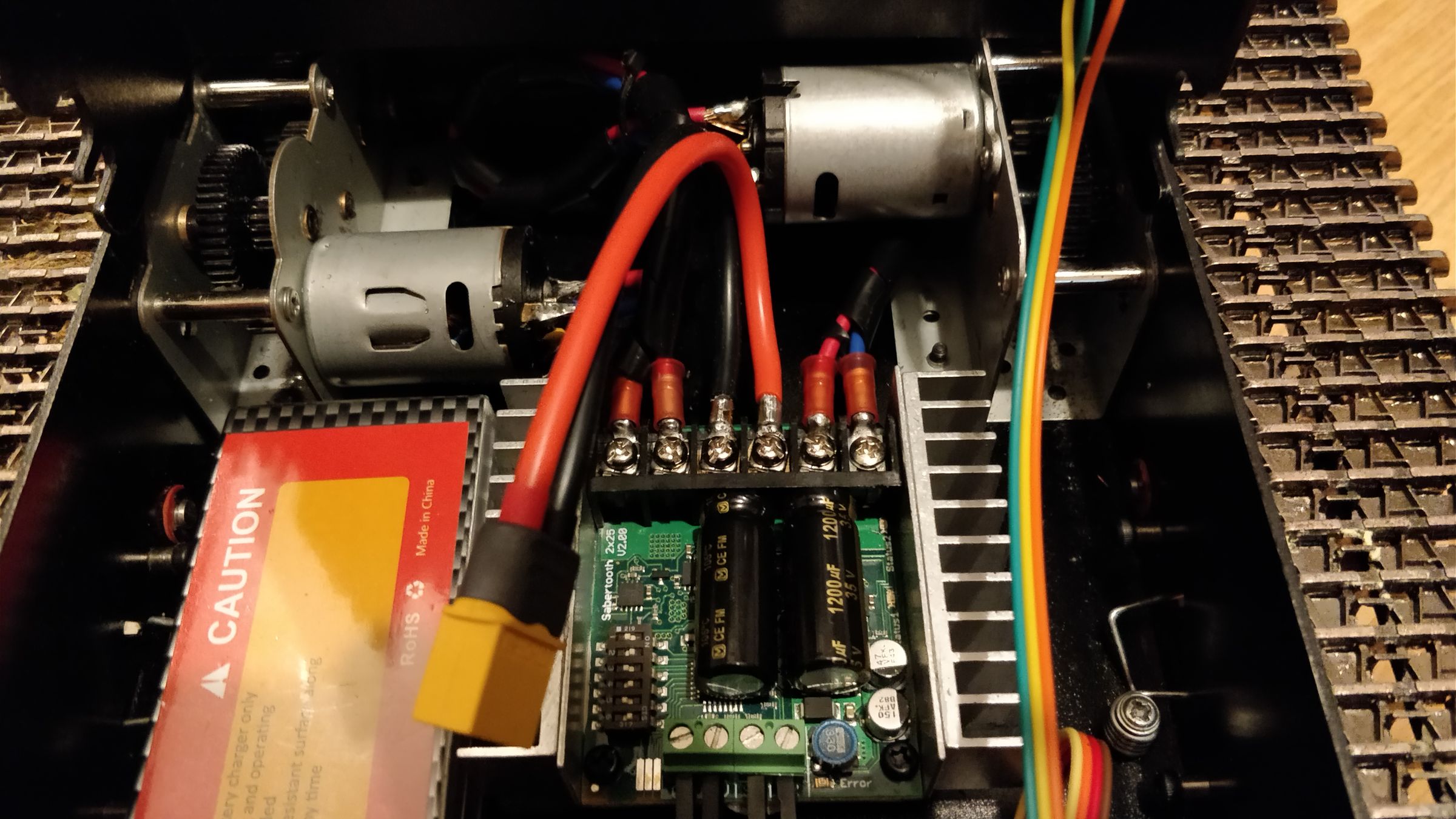 Rugged Remote Tracked Chassis Surveillance Bot : 7 Steps (with Pictures ...