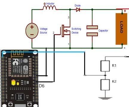 Esp8266 Based Boost Converter With an Amazing Blynk UI With Feedback ...