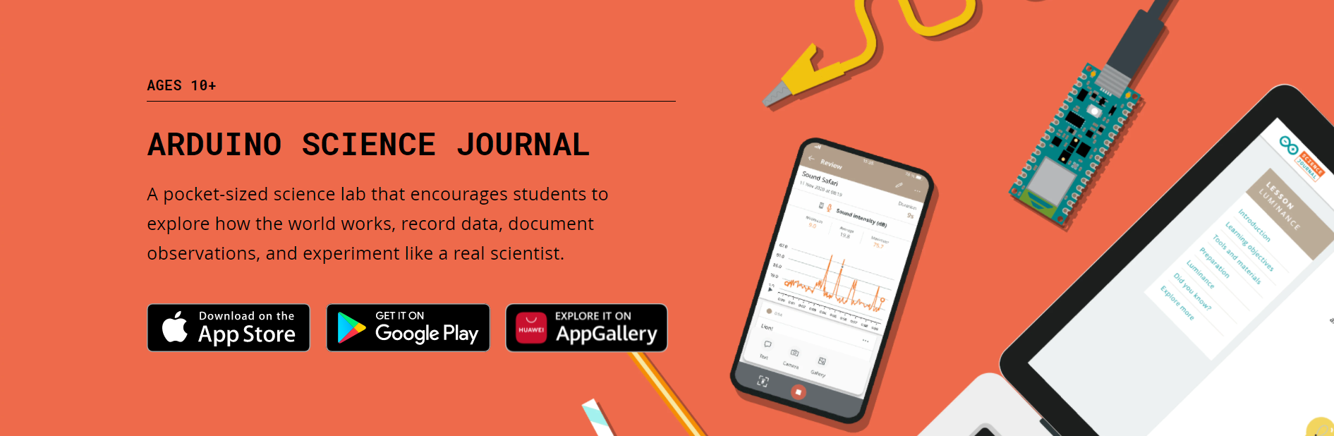 How to Use the Arduino Science Journal With the Nano Ble 33 Sense : 5 ...