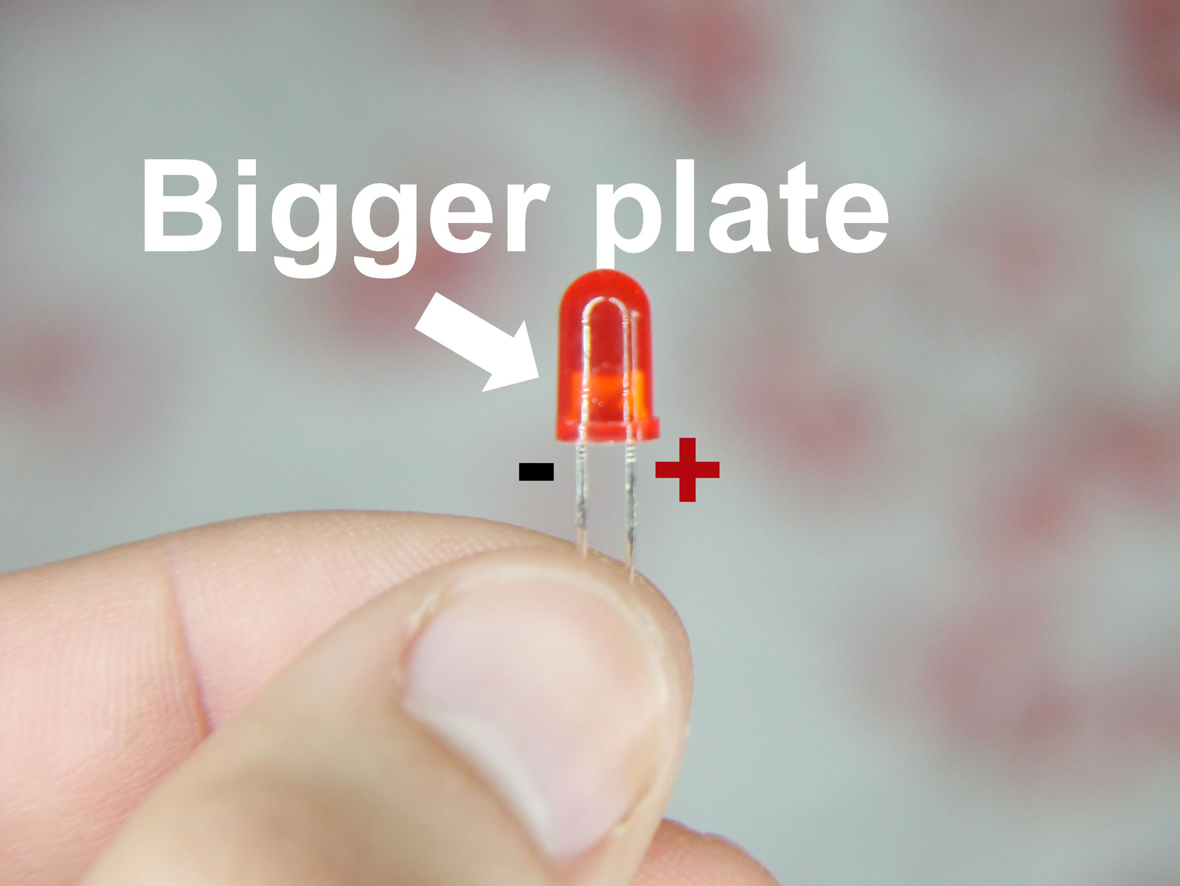 5 Simple Ways to Determine LED Polarity : 6 Steps (with Pictures ...