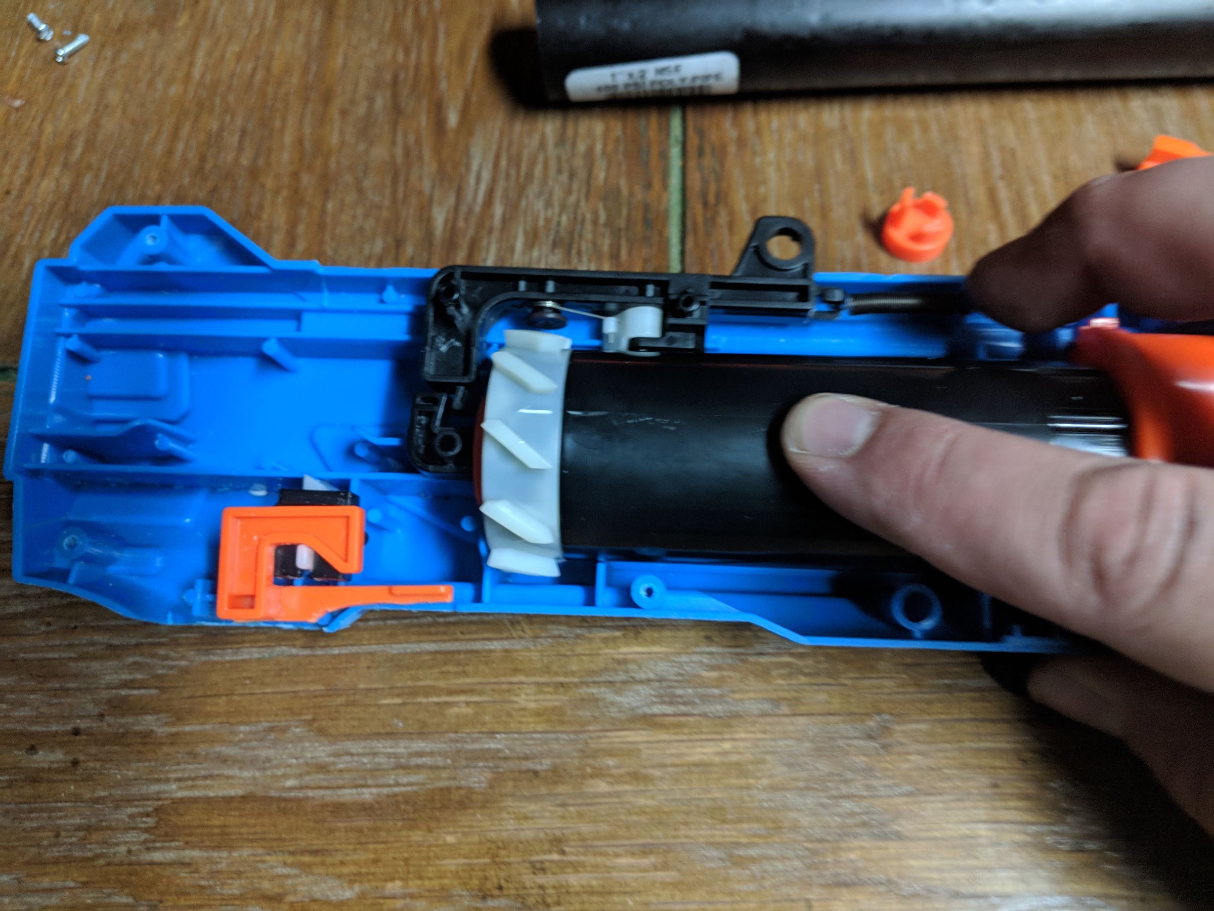 Nerf Barrel Attachment With Under-mounted Mega Blaster : 7 Steps - Instructables