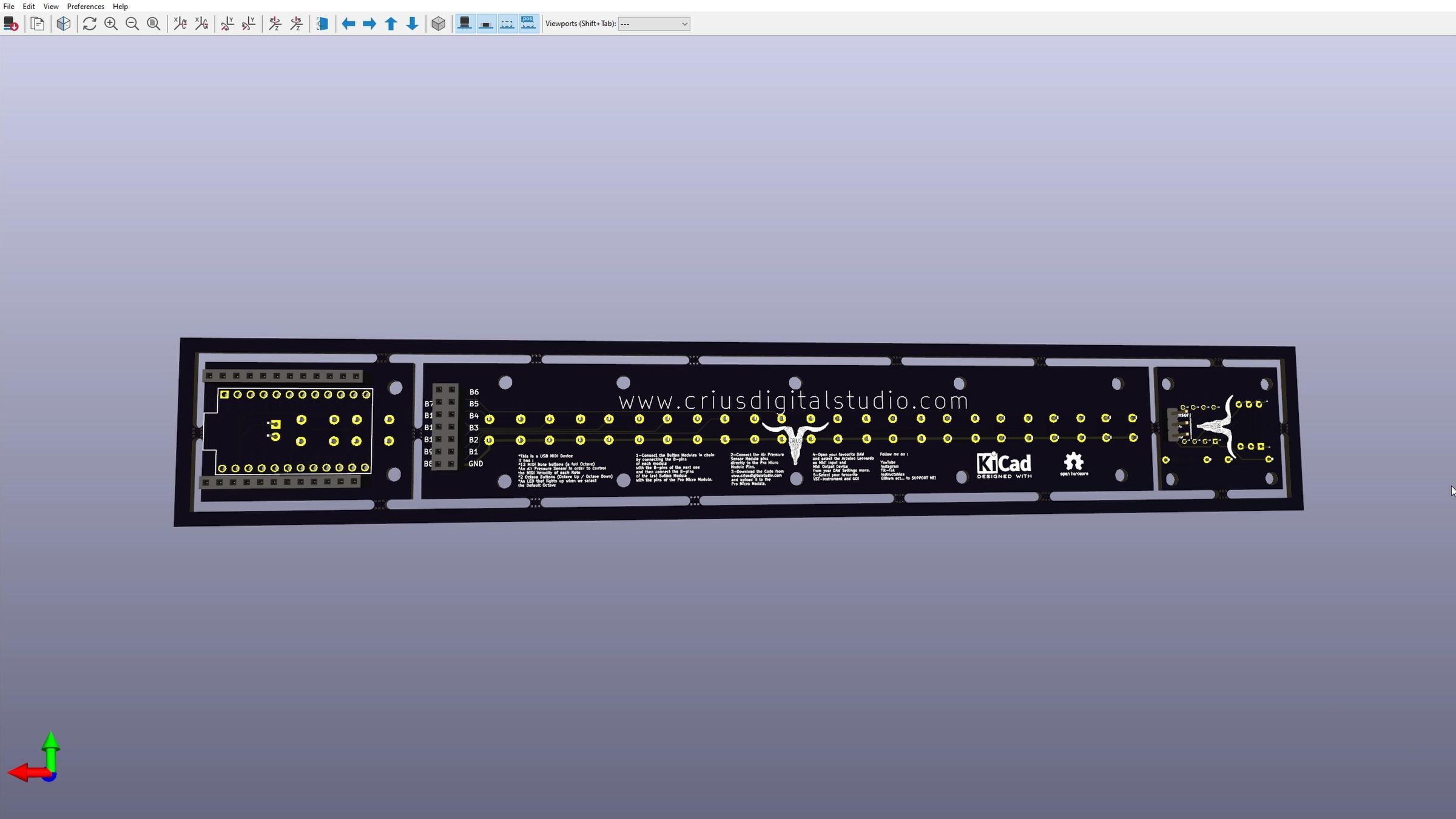 DIY Arduino USB MIDI Wind Instrument - Crius MIDI Flute V1 : 6 Steps ...