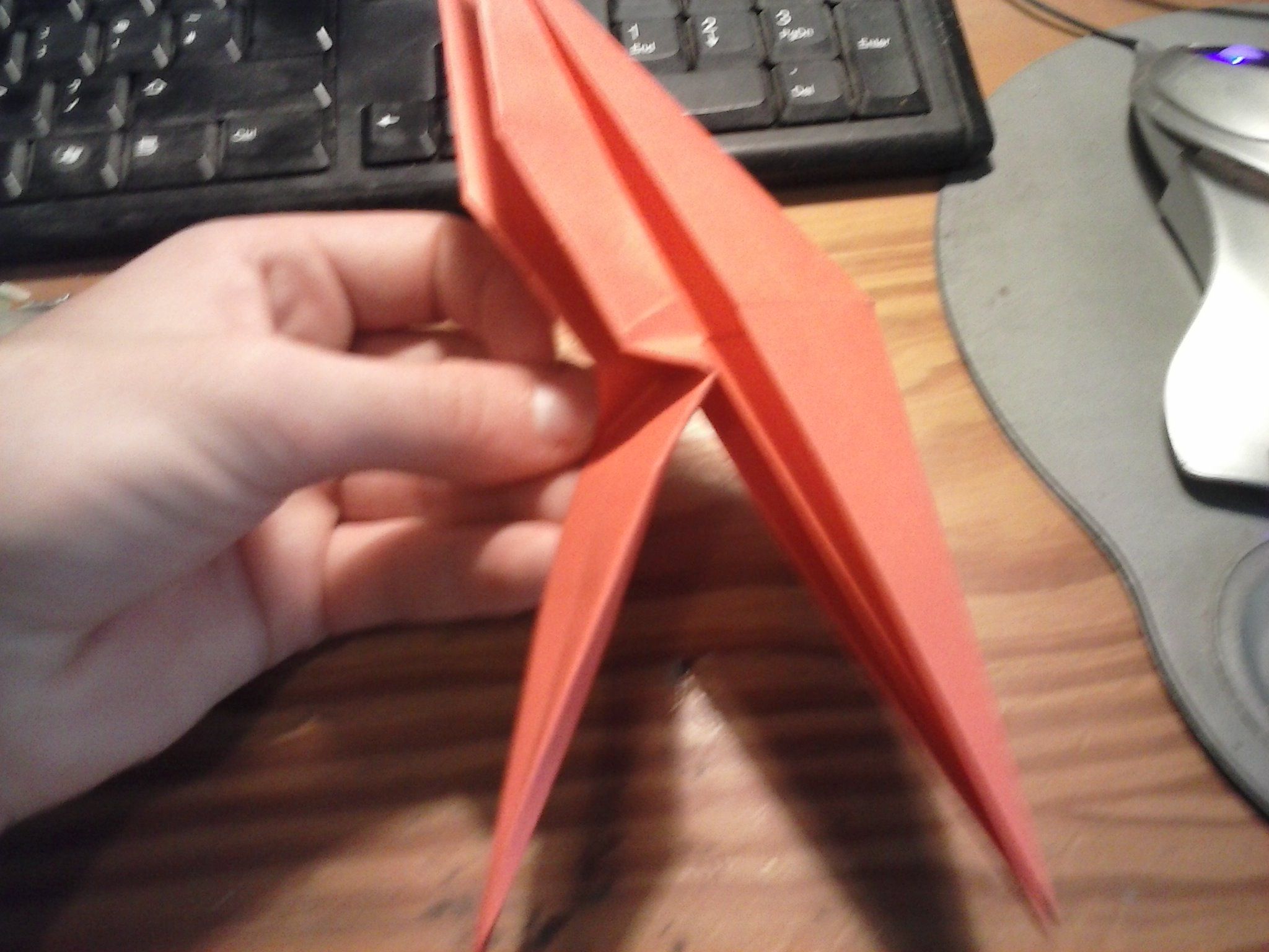 Origami Heron With Flapping Wings : 5 Steps - Instructables