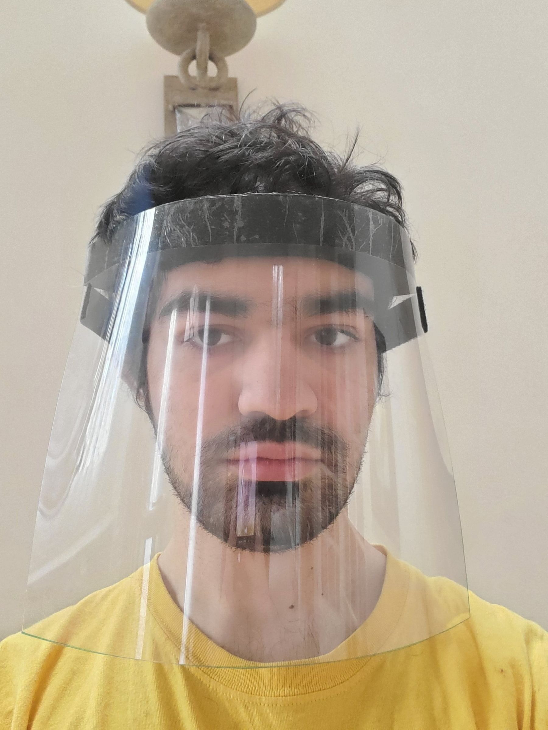 Easy-To-Make Face Shield: Fight COVID19! : 8 Steps (with Pictures ...