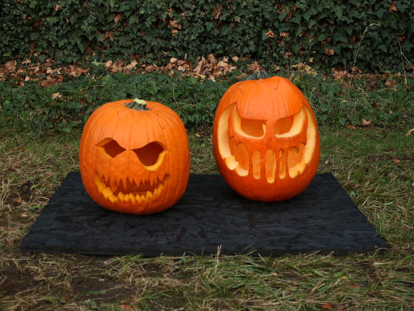 Flaming Halloween Jack-o'-lanterns : 6 Steps (with Pictures ...