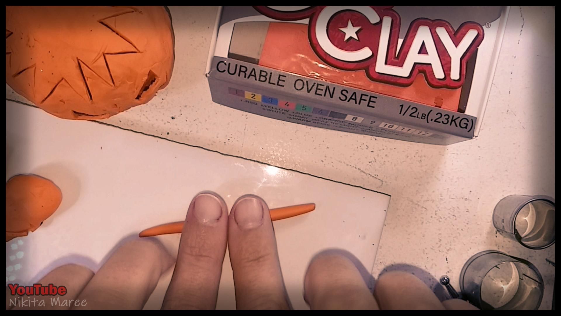 Polymer Clay Jack O'lantern Tutorial (+ Video) : 75 Steps (with ...
