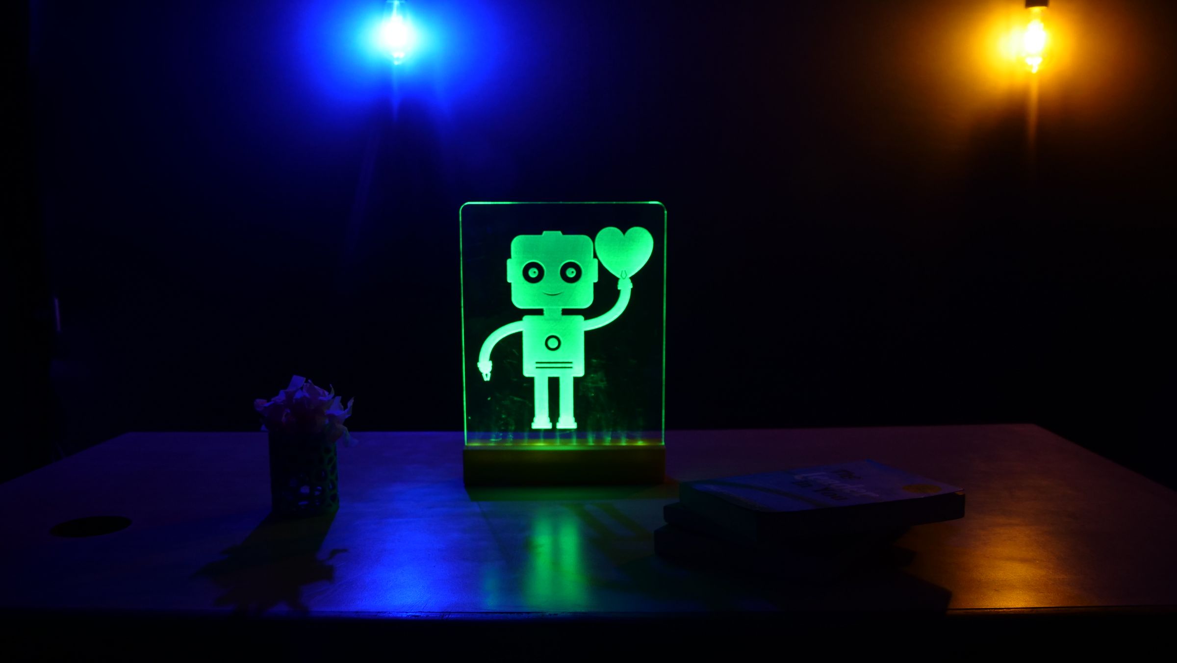 Edge Lit Acrylic LED Sign Using Arduino : 9 Steps - Instructables