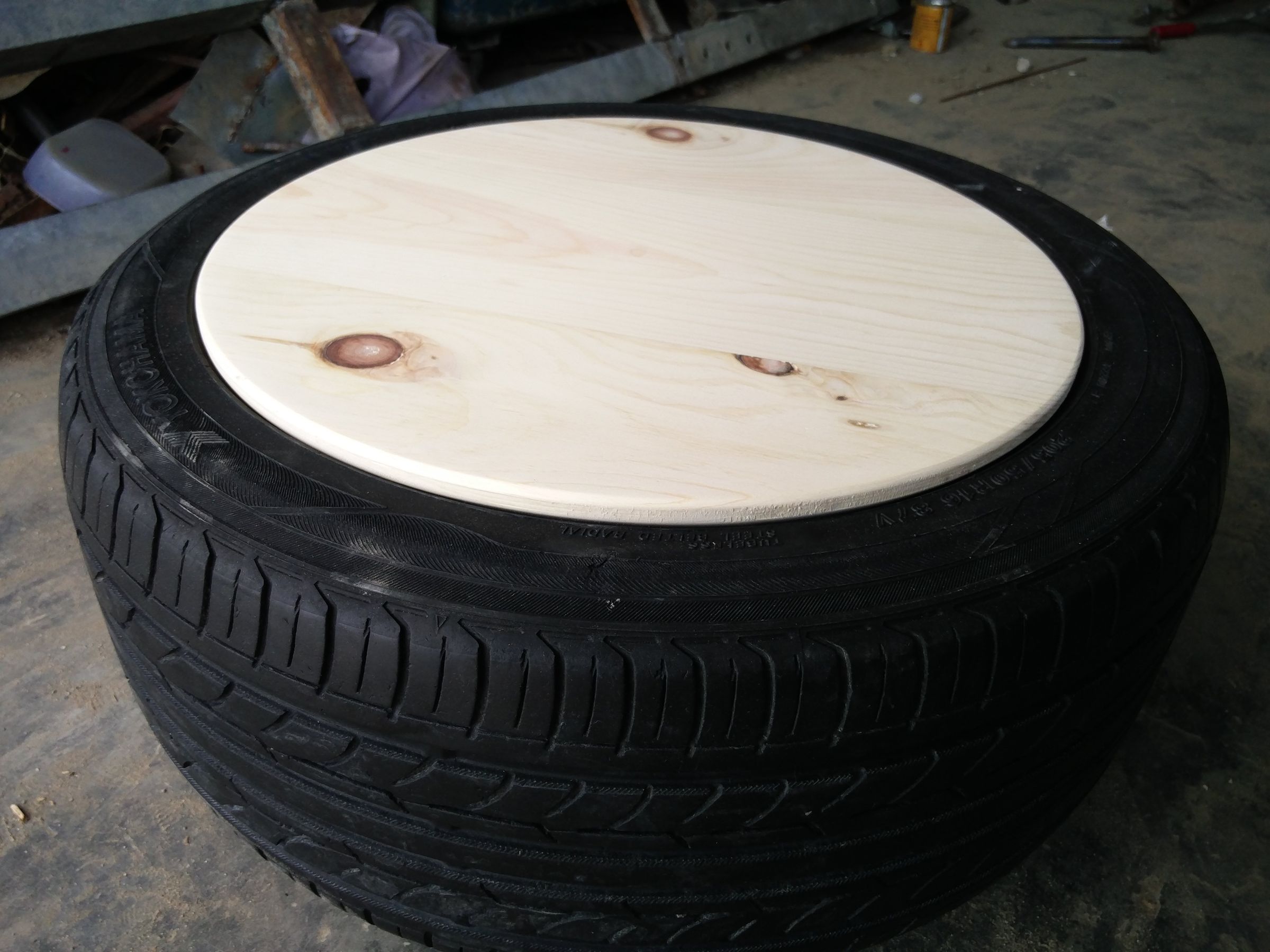 Car Tyre Coffee Table : 8 Steps (with Pictures) - Instructables